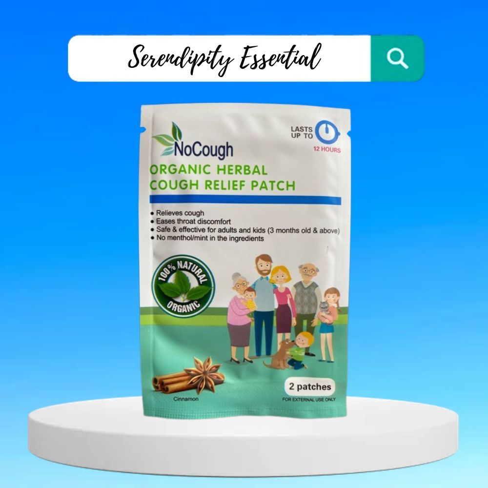 No Cough Organic Herbal Cough Relief Patch | Shopee Philippines