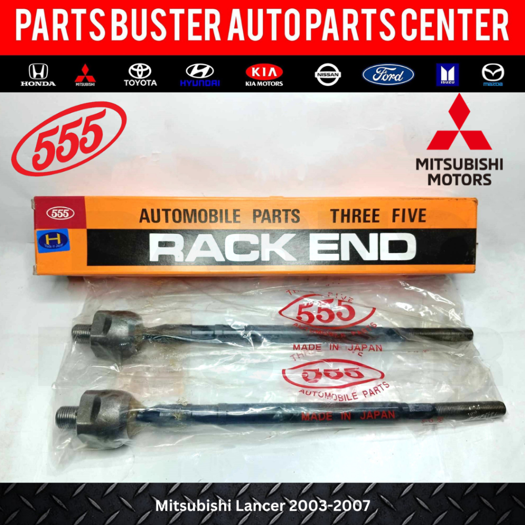 555 RACK END (2pcs) for MITSUBISHI LANCER 2003-2007 (SR-7870) | Shopee ...