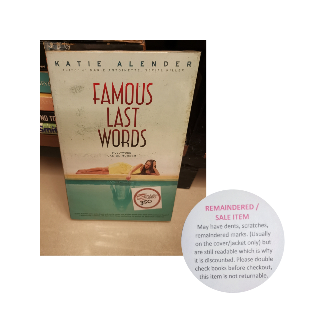 Famous Last Wods Katie Alender | Shopee Philippines