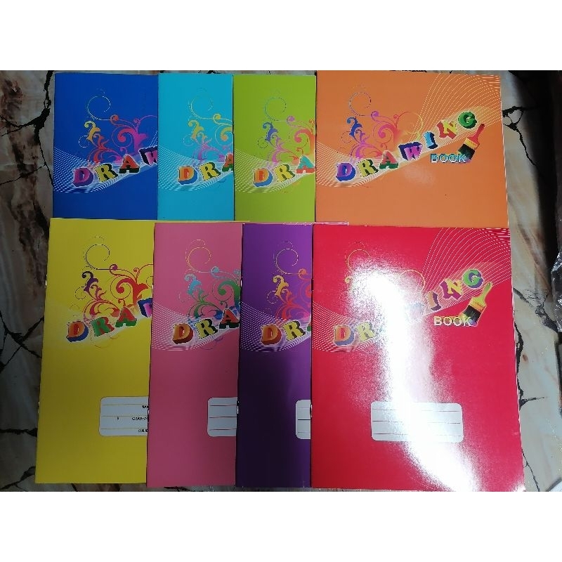 drawing books.(8 colors) | Shopee Philippines