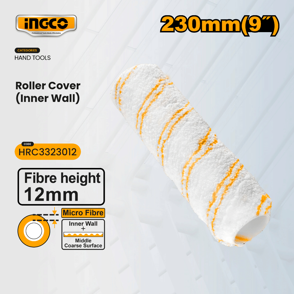 Ingco Roller Paint Cover Inner Wall Spare Roller Brush HRC3610016 ...
