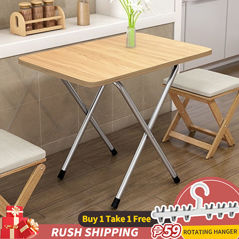 COD Folding Dining Table Lamesa Dining Table Study Desk Outdoor Camping ...
