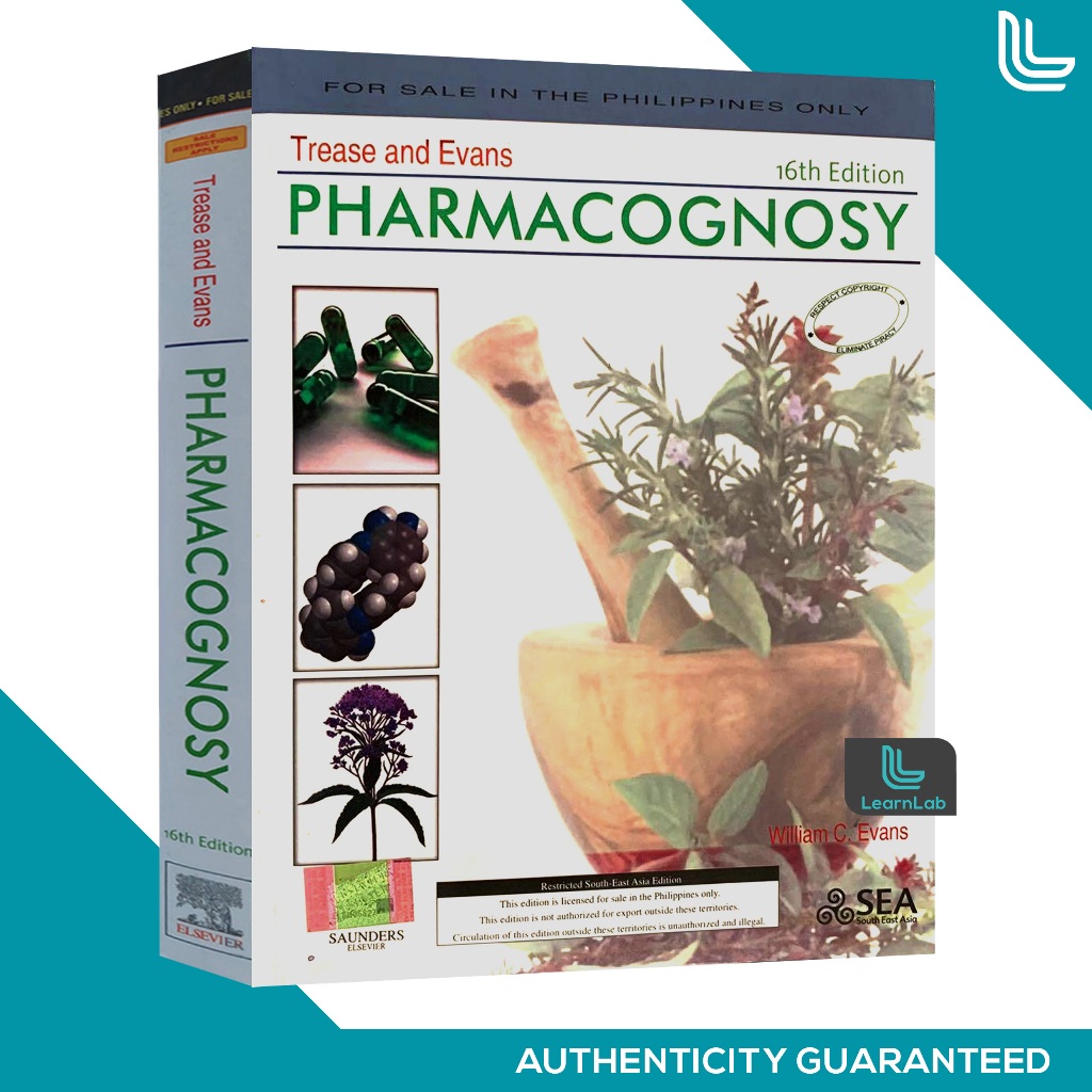 Trease and Evans PHARMACOGNOSY 16th Edition - William C. Evans | Shopee ...