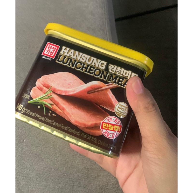 KOREAN LUNCHEON MEAT HANSUNG 340g | Shopee Philippines
