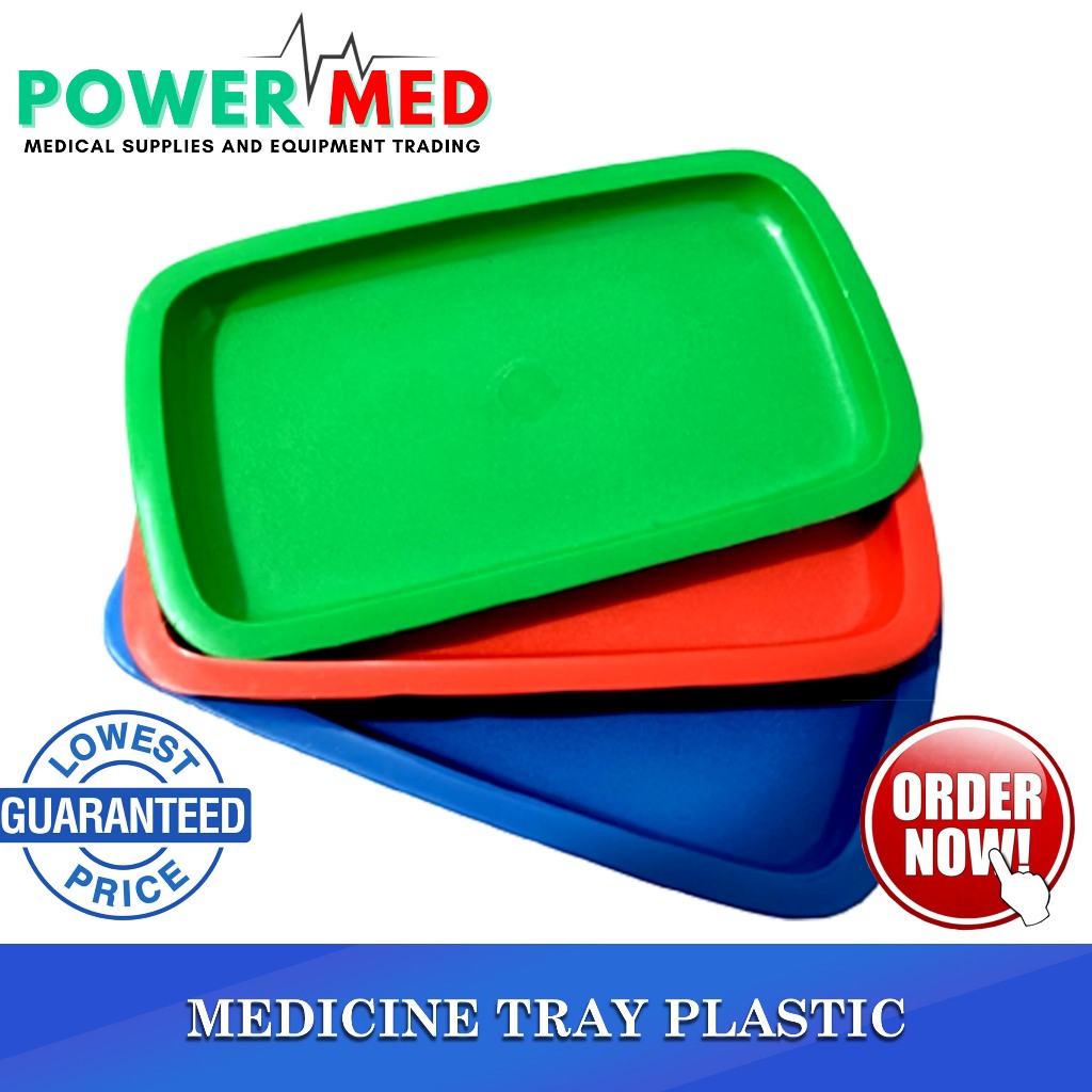 MEDICINE TRAY PLASTIC PER PIECE ASSORTED COLOR | Shopee Philippines