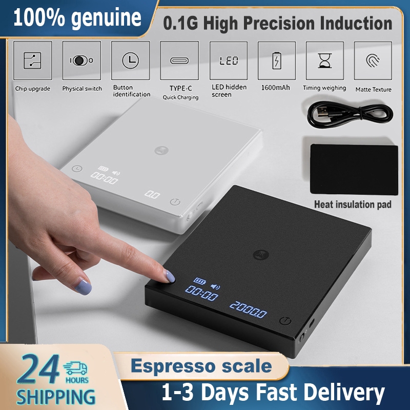 Electronic Scale Built-in Auto Timer Pour Over Espresso Smart Coffee ...