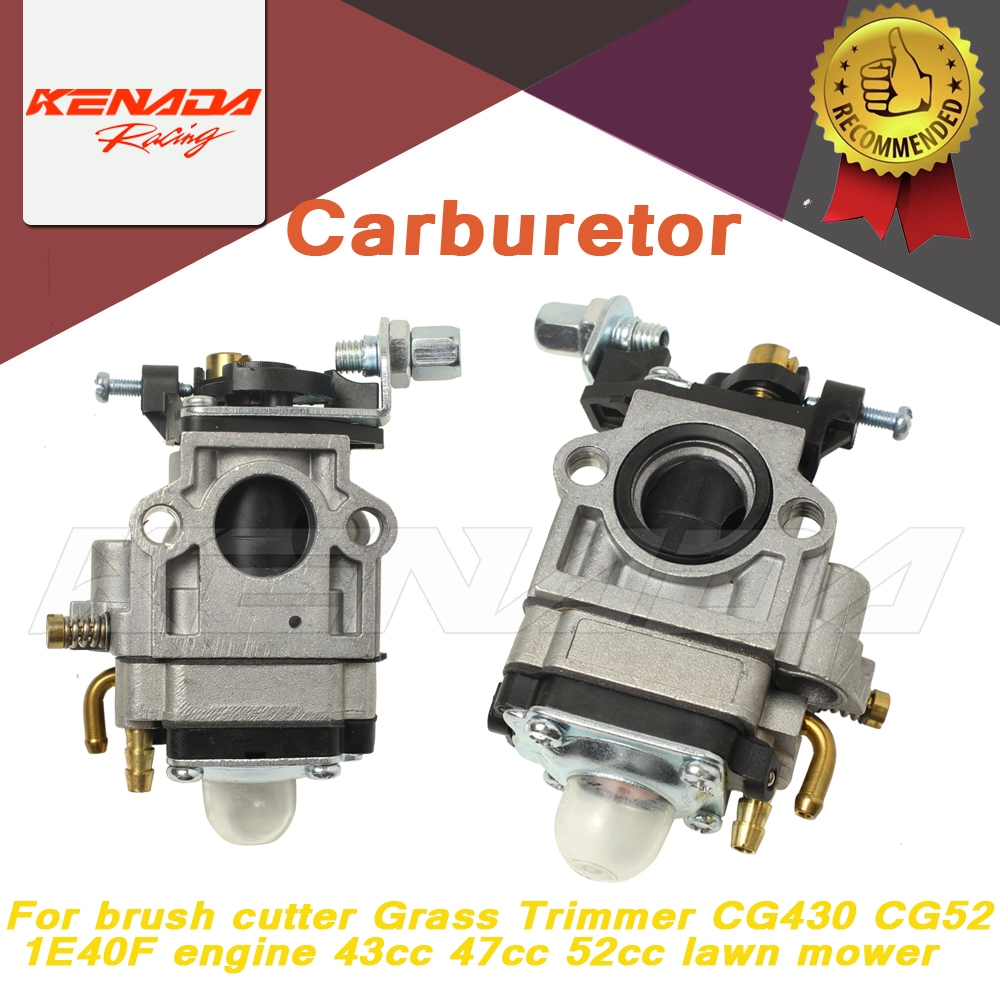 15mm carburetor for brush cutter Grass Trimmer CG430 CG520 1E40F engine ...