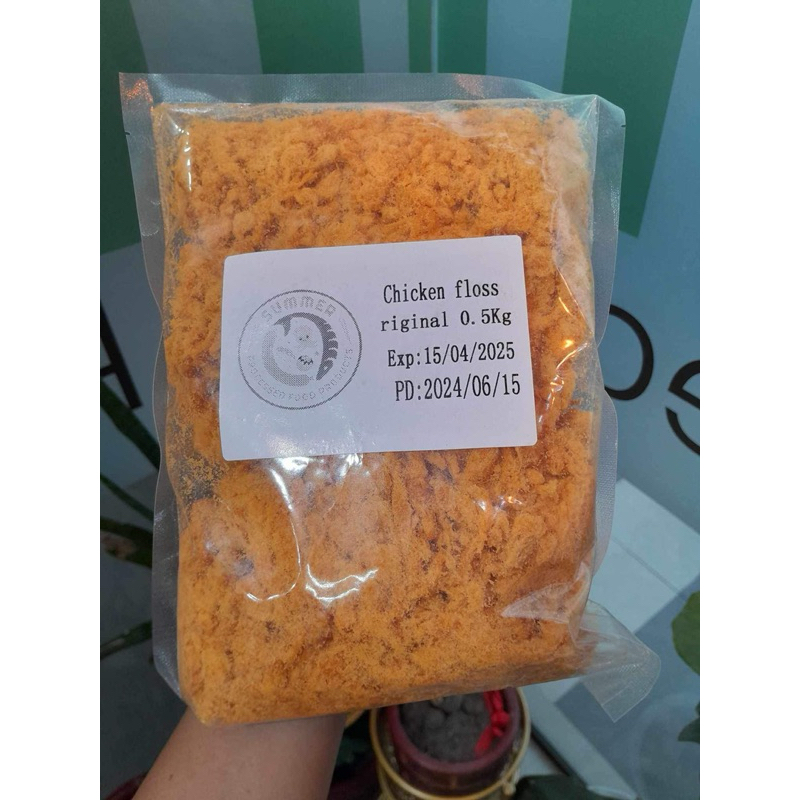 CHICKEN FLOSS PREMIUM TYPE 500G / PACK | Shopee Philippines