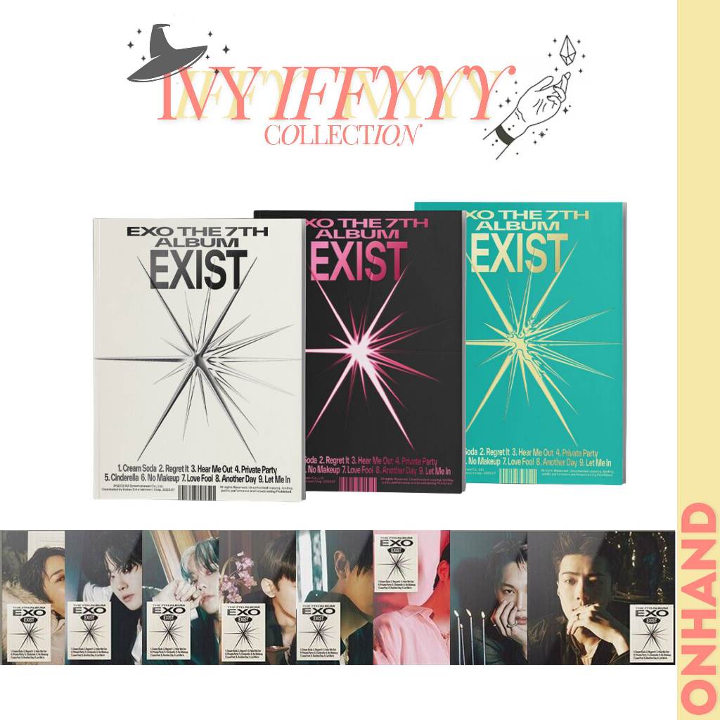 ONHAND | EXO - The 7th Album EXIST Photobook Digipack | Shopee Philippines