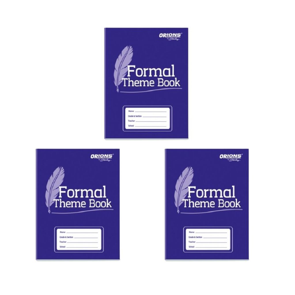Orions Formal Theme Book 18 leaves | Shopee Philippines