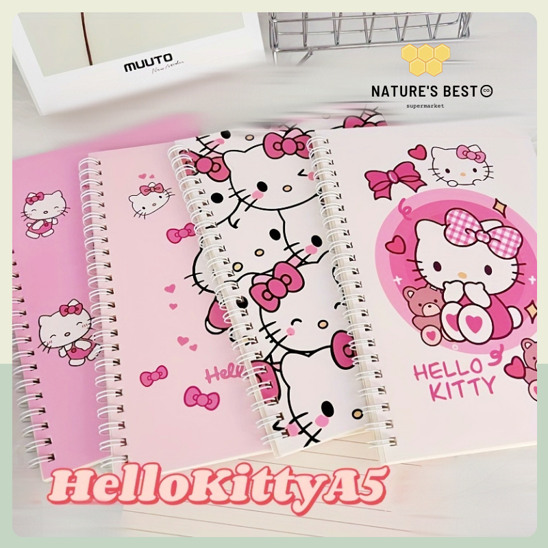 60 Pages Sanrio Hello Kitty Steno Pads Licensed A5 Spiral Notebooks ...