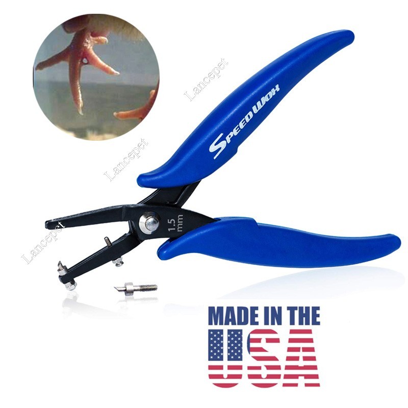 2mm Chicks toe puncher Chicken beak cutters Cockfighting feather ...