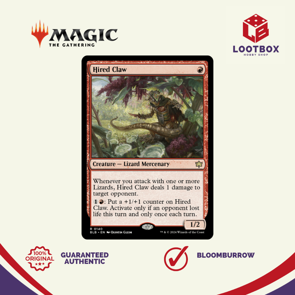 Magic the Gathering: Hired Claw (Rare) - Bloomburrow | Shopee Philippines