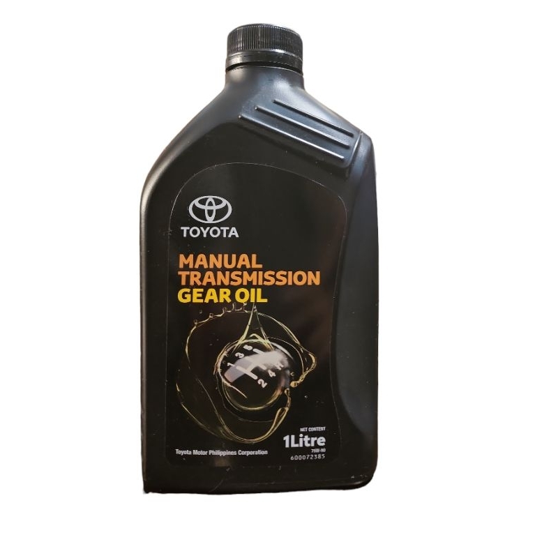 Toyota Genuine Manual Transmission Gear Oil 75w90 1L / 1 Liter 08885 ...