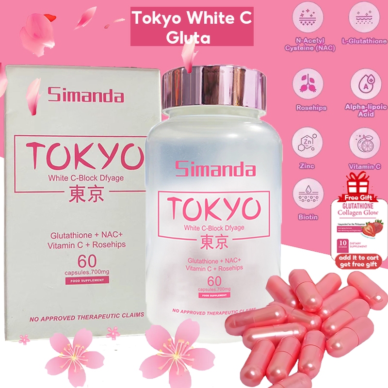 Simanda Tokyo White C-Block Dfyage (Premium 42,000mg Japan Glutathione ...
