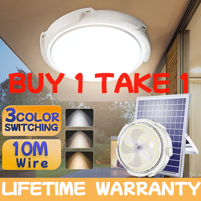 Solar Ceiling Light LED Indoor Outdoor Solar light Pendant Light ...