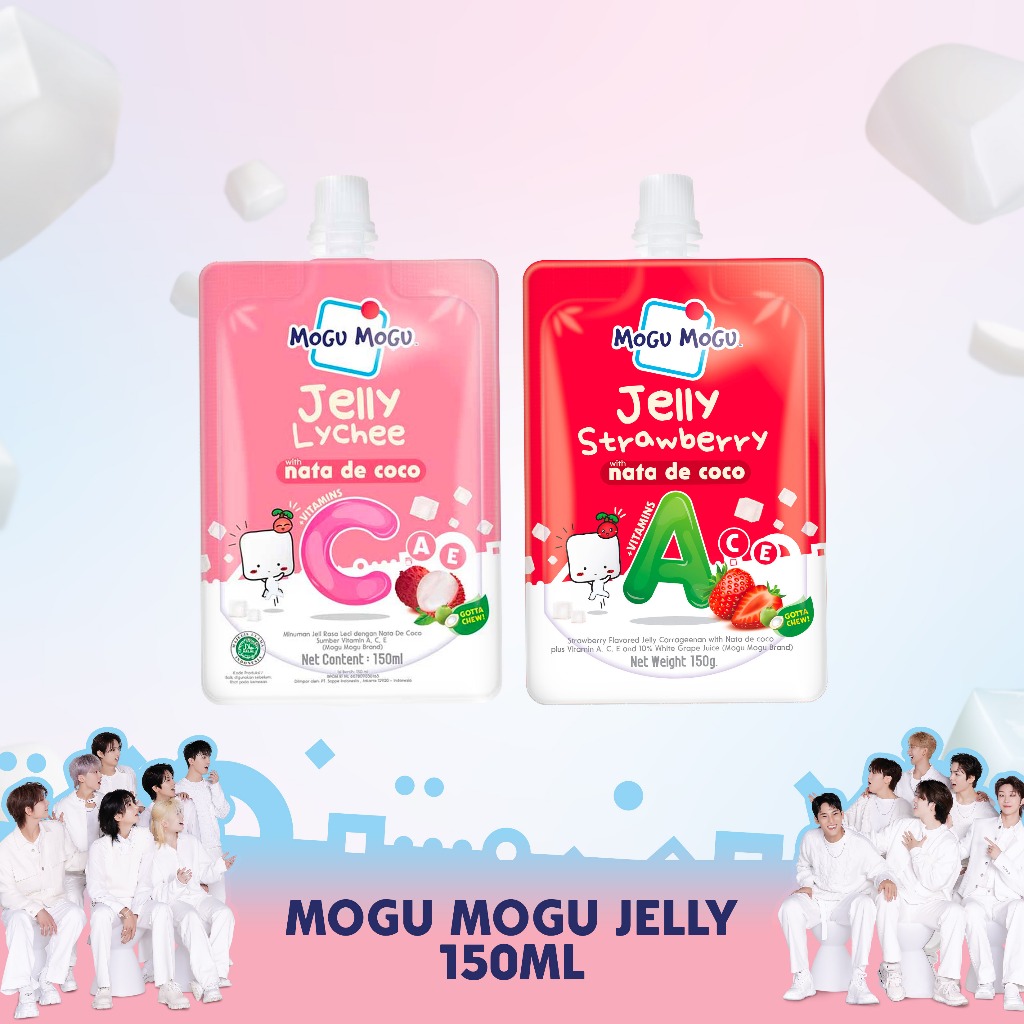 Mogu Mogu Jelly 150ml x 1 Pouch | Shopee Philippines