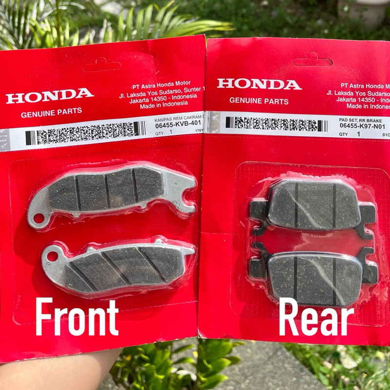 Honda Genuine Brake Pads for ADV 150/160 and PCX 150/160 ABS CBS 🇮🇩 ...