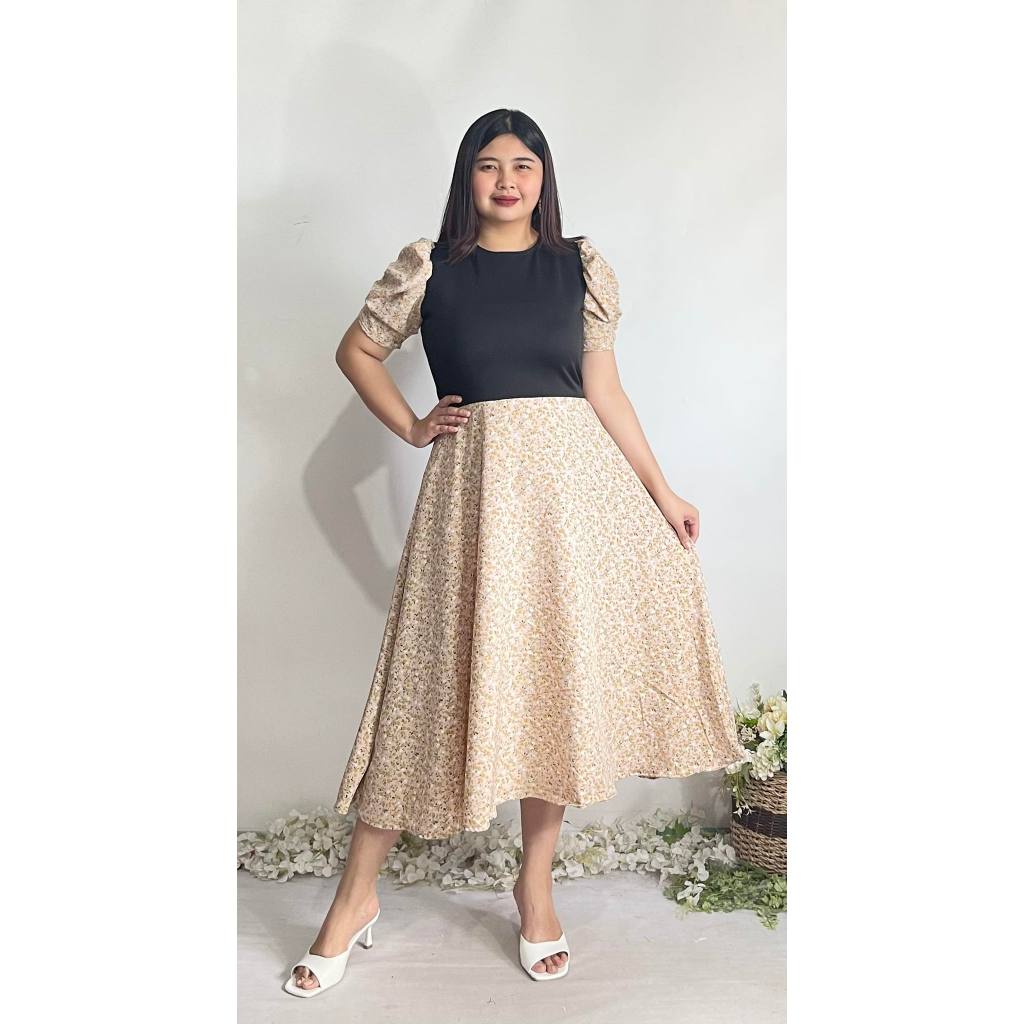 Ivy Combi Elegant Dress | Shopee Philippines