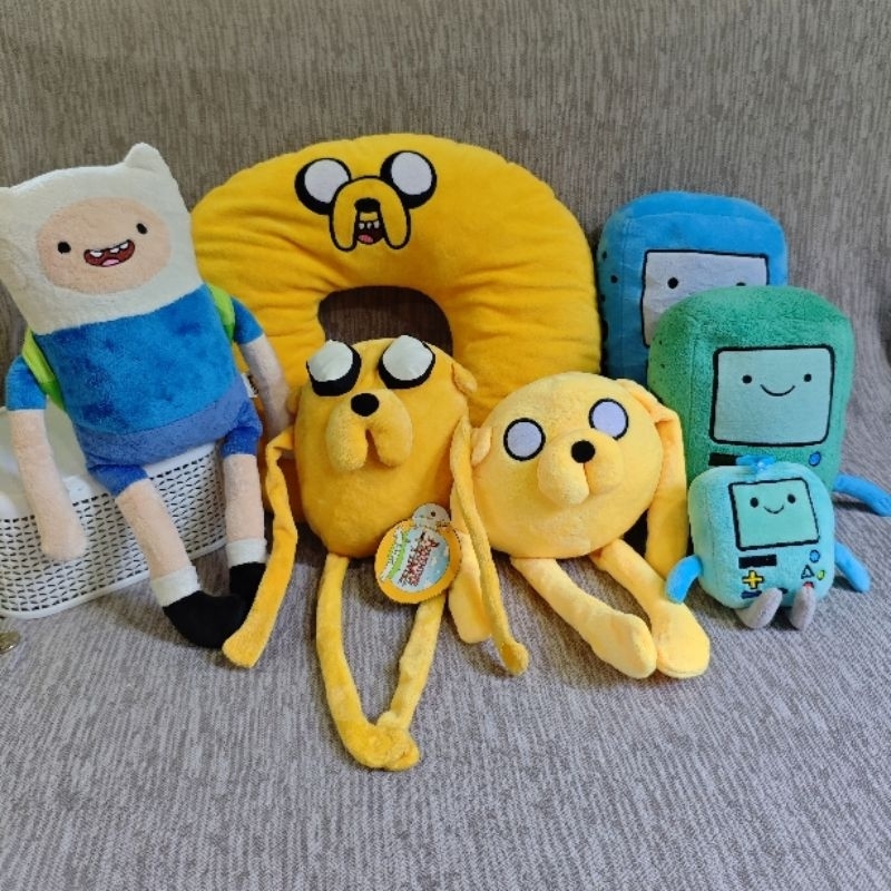 Adventure Time finn jake bmo cartoon network plushies | Shopee Philippines