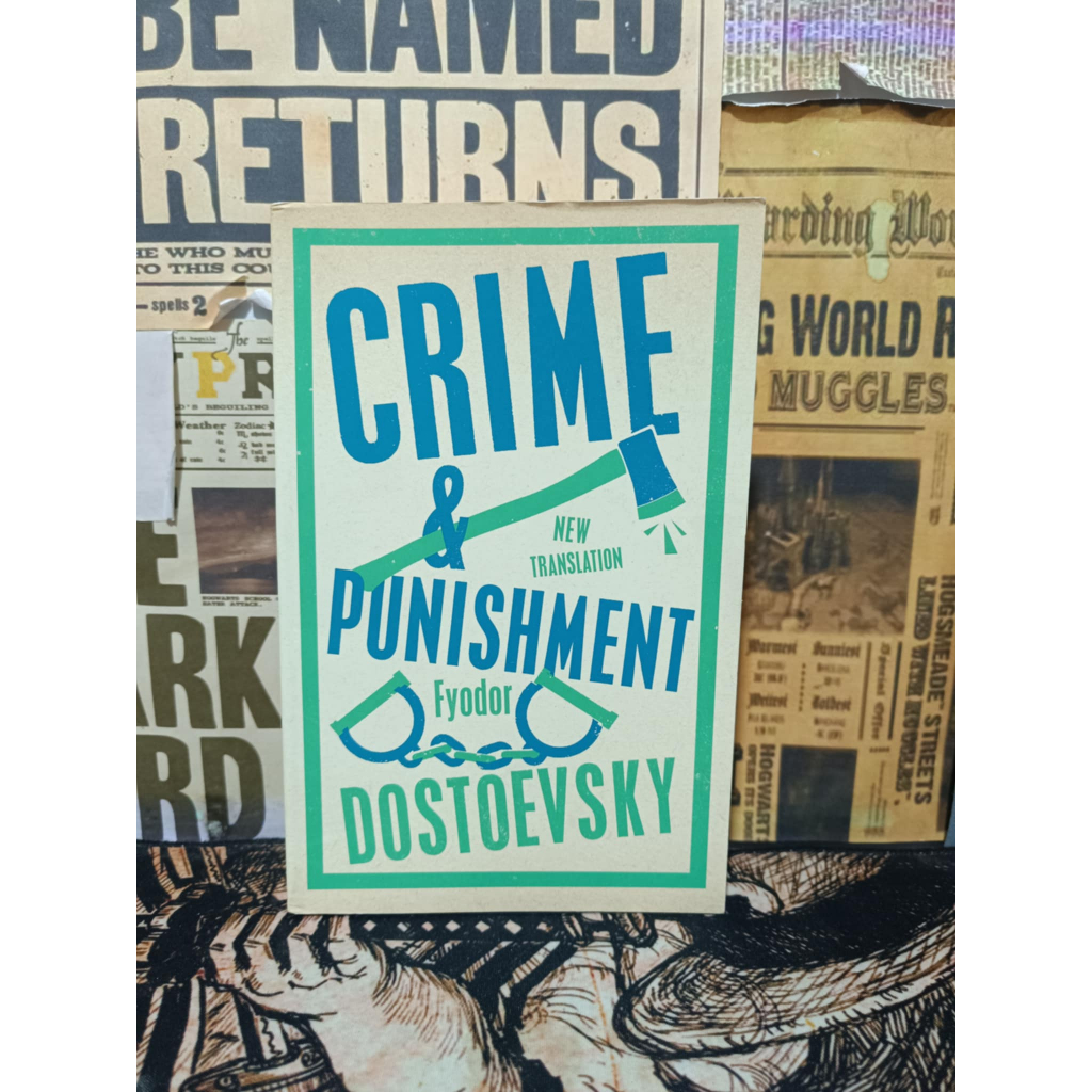 Crime and Punishment by Fyodor Dostoevsky (Paperback) | Shopee Philippines