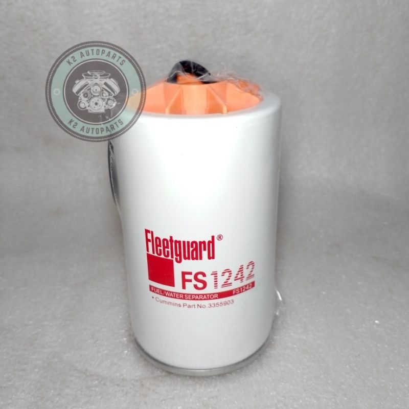 ( FS1242/ 3355903) Fuel Filter High Performance Fleetguard | Shopee ...