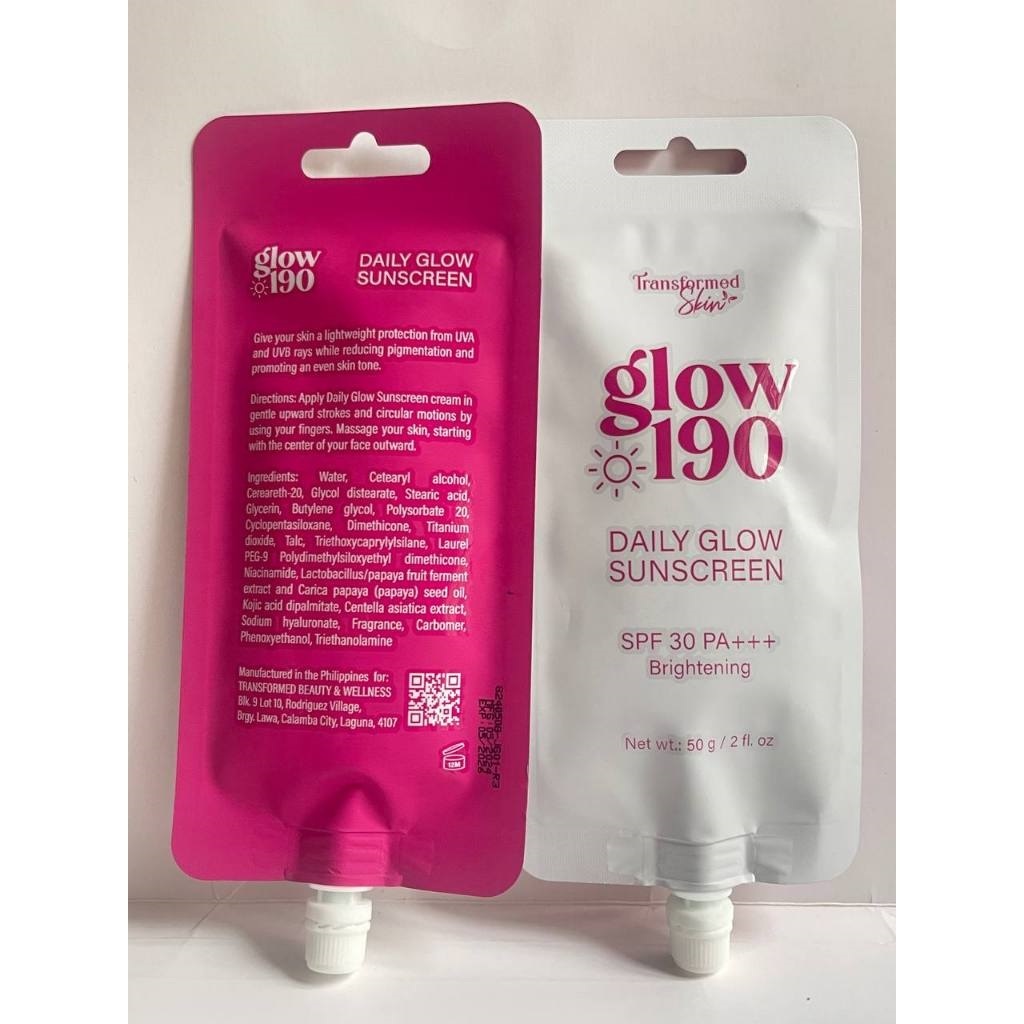 HonestGlow Glow 190 Daily Glow Sunscreen SPF 30 pa+++ 50g | Honest Glow ...