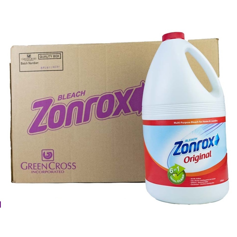 ZONROX BLEACH ORIGINAL 1 GALLON (3.785L) | Shopee Philippines