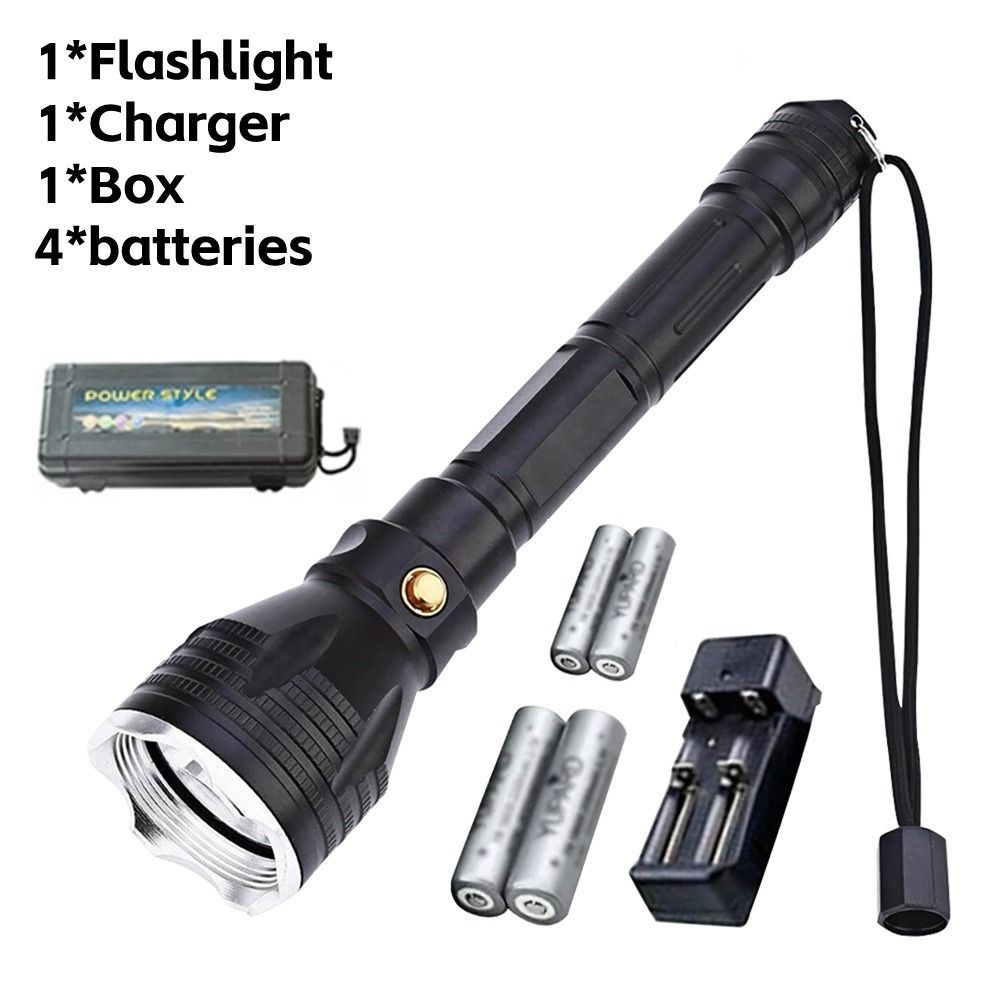 YUPARD 10w 1200lm Diving Flashlight L2 Led White/Yellow Light ...