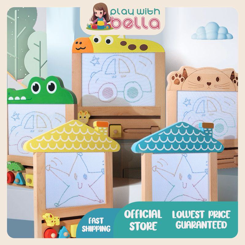 Wood Writing Pad | Doodle Graffiti Drawing Board Toys, Color Sketch Pad ...