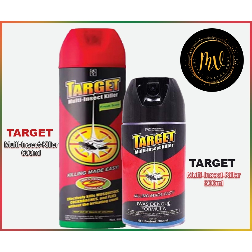 Target Multi-Insect Killer 300ml and 600ml Personal Collection | Shopee ...