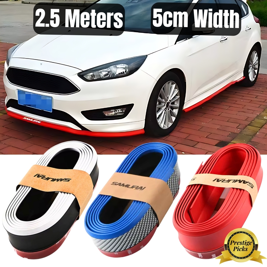 Bumper Lip for Car Rubber Bumper Lip Skirt Chin Protector Car Front ...