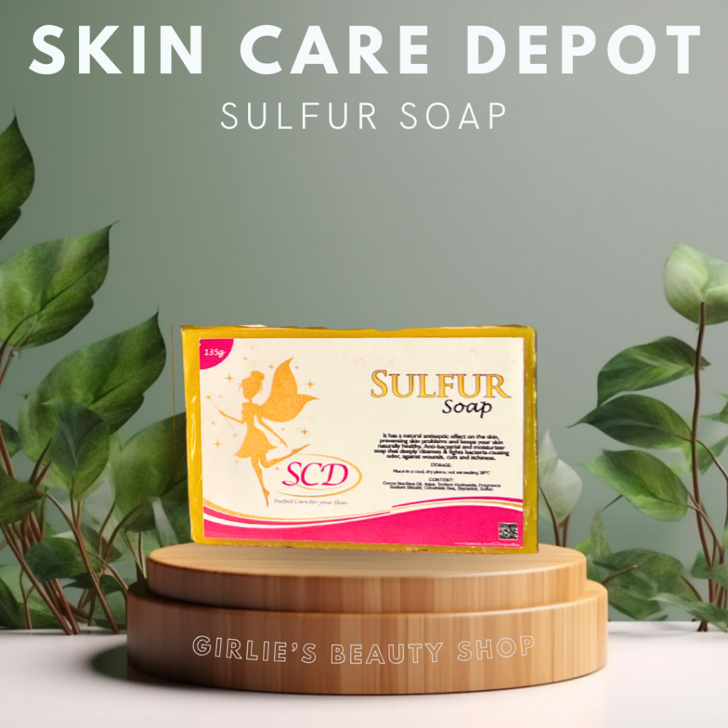SCD Sulfur Soap w/ FREEBIES (Anti-Acne Soap, Anti-Bacterial ...