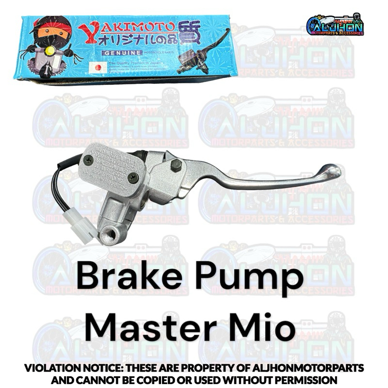 Yakimoto Brake Master Pump Mio Yamaha | Shopee Philippines