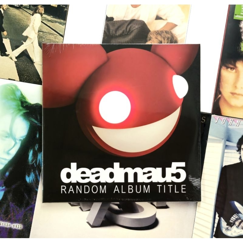 DEADMAU5 | Random Album Title (Vinyl/2LP) *Red-vinyl | Shopee Philippines