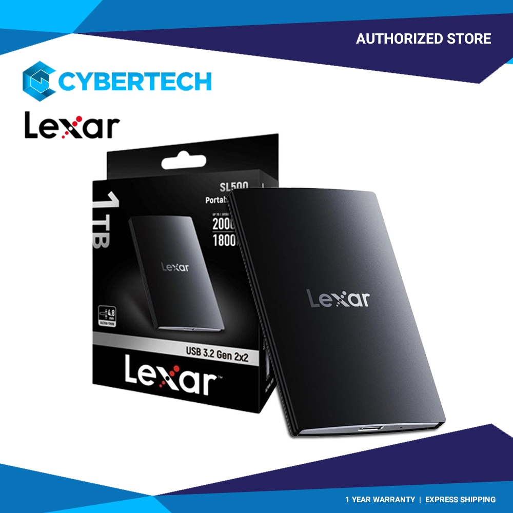 Lexar SL500 512GB 1TB 2TB USB3.2 Gen2x2 External Portable SSD ...