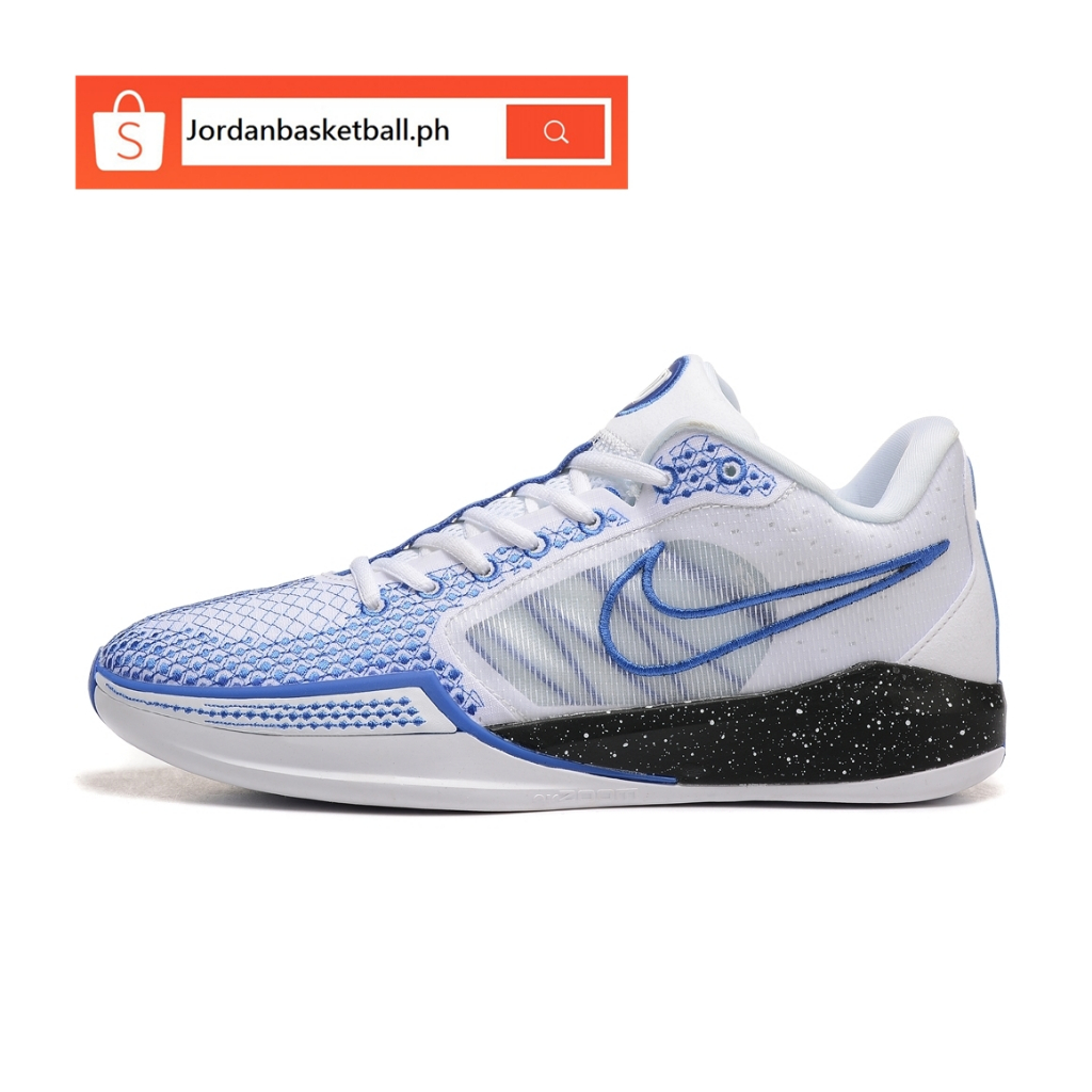 100% Original Nike Sabrina 1 TB Blue White Sports Basketball Shoes for ...