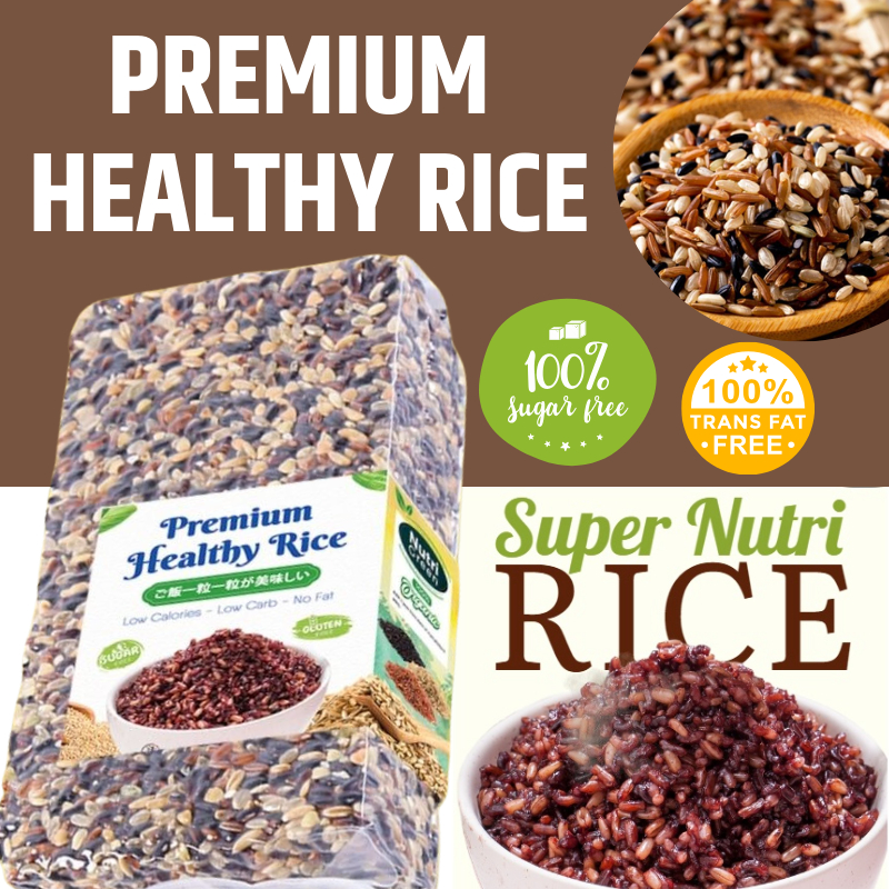 Premium Brown Rice Organic Nutri Rice Mix Original Multi Grain Rice ...