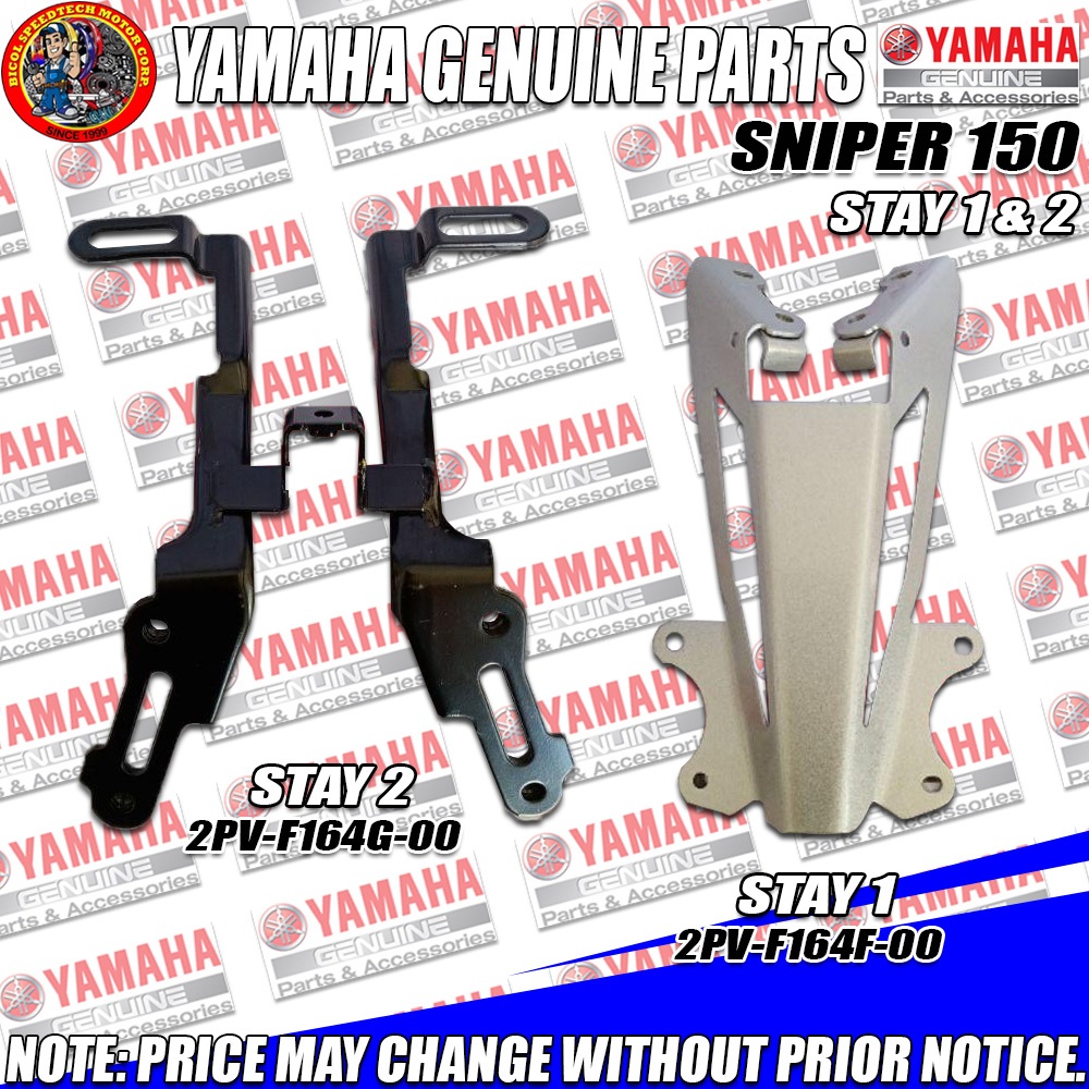 SNIPER 150 STAY 1&2 (YGP) (GENUINE: 1- 2PV-F164F-00, 2- 2PV-F164G-00 ...