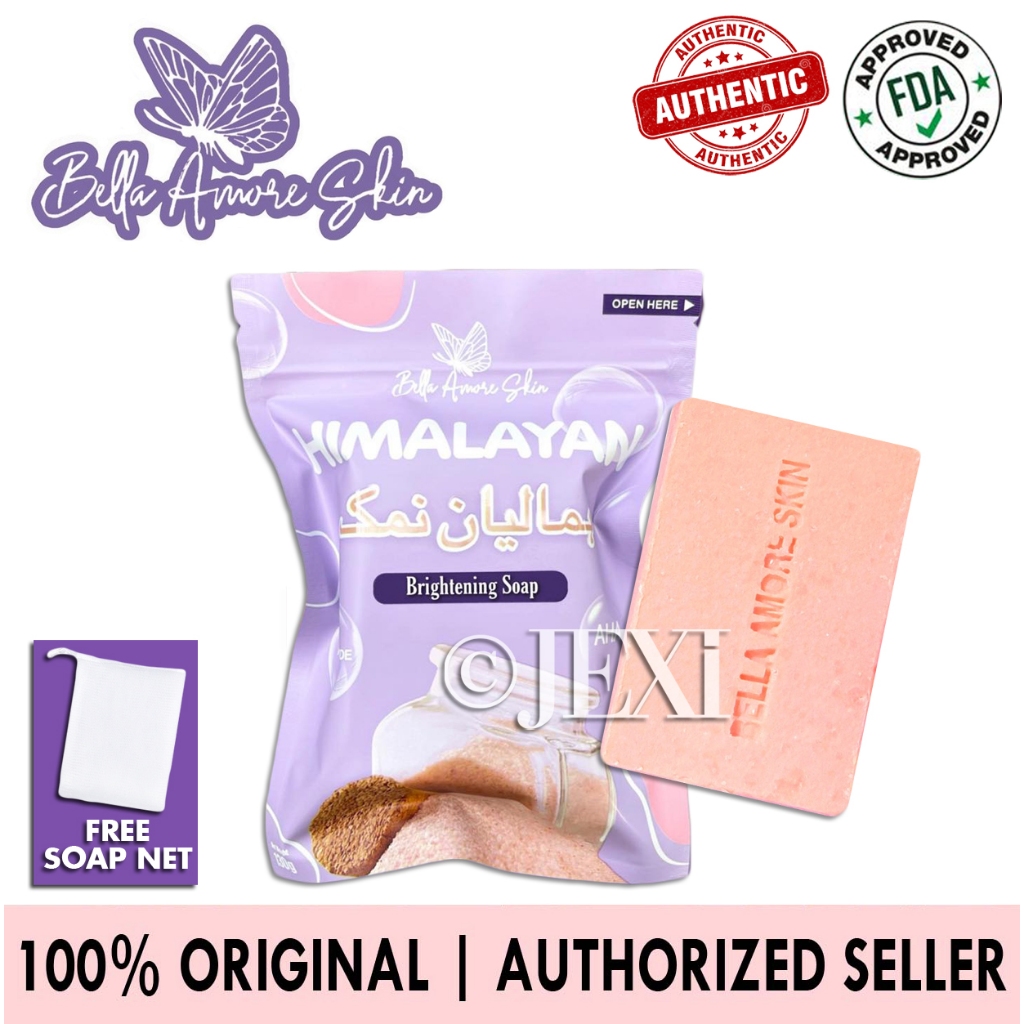 Himalayan Brightening Soap by Bella Amore Skin with Pink Himalayan Salt ...