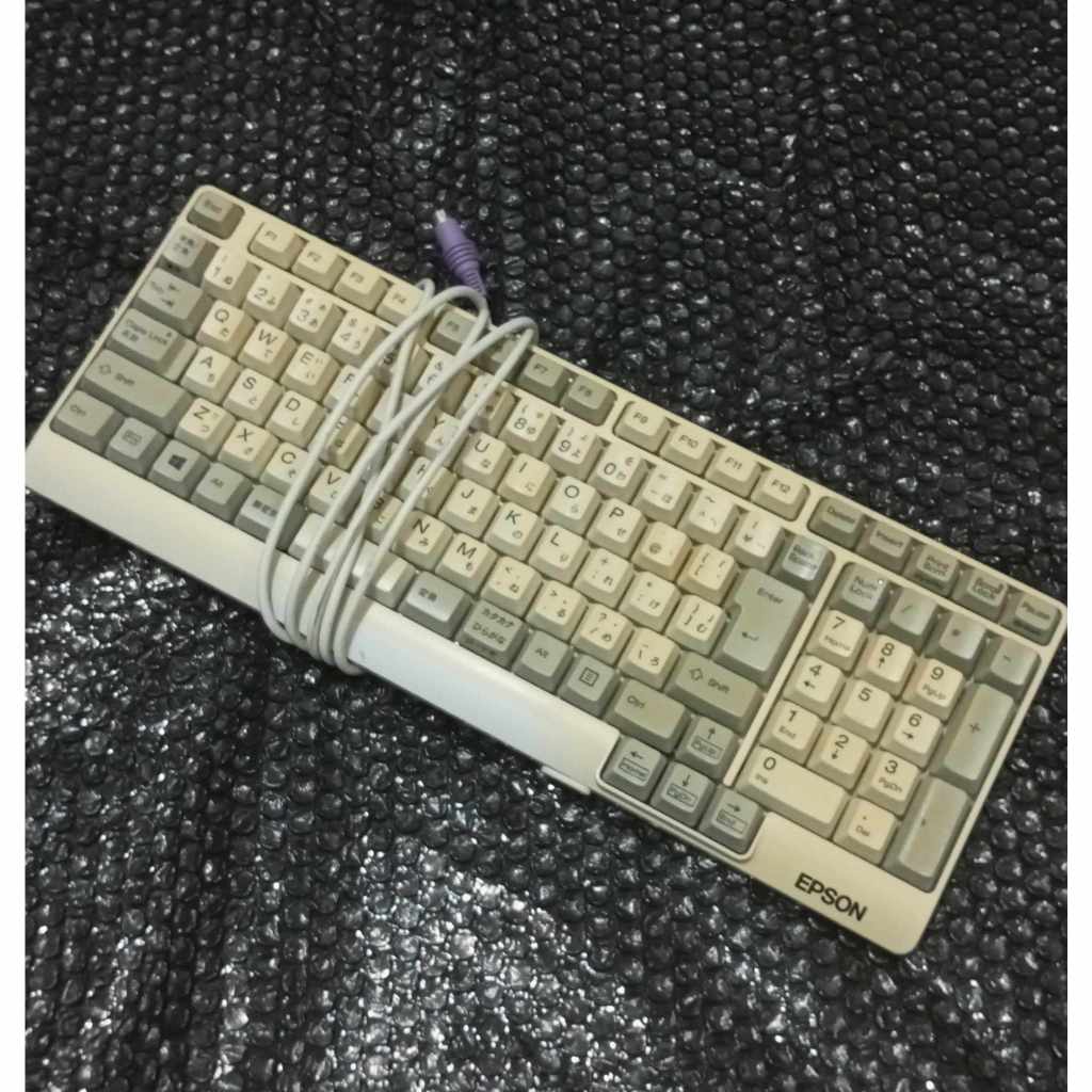 Original Classic EPSON Retro PS2 Keyboard | Shopee Philippines