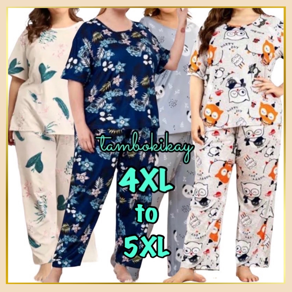4XL-5XL BIG SIZE - TERNO TSHIRT PAJAMA (BEST SELLER TERNO PAJAMA ...