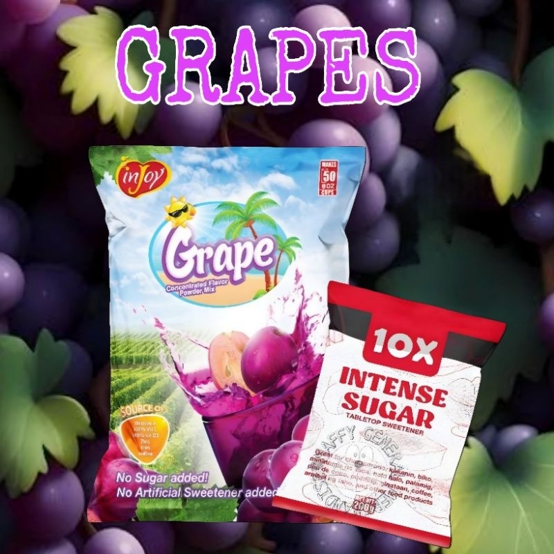 Injoy Grape concentrated Powder | Shopee Philippines