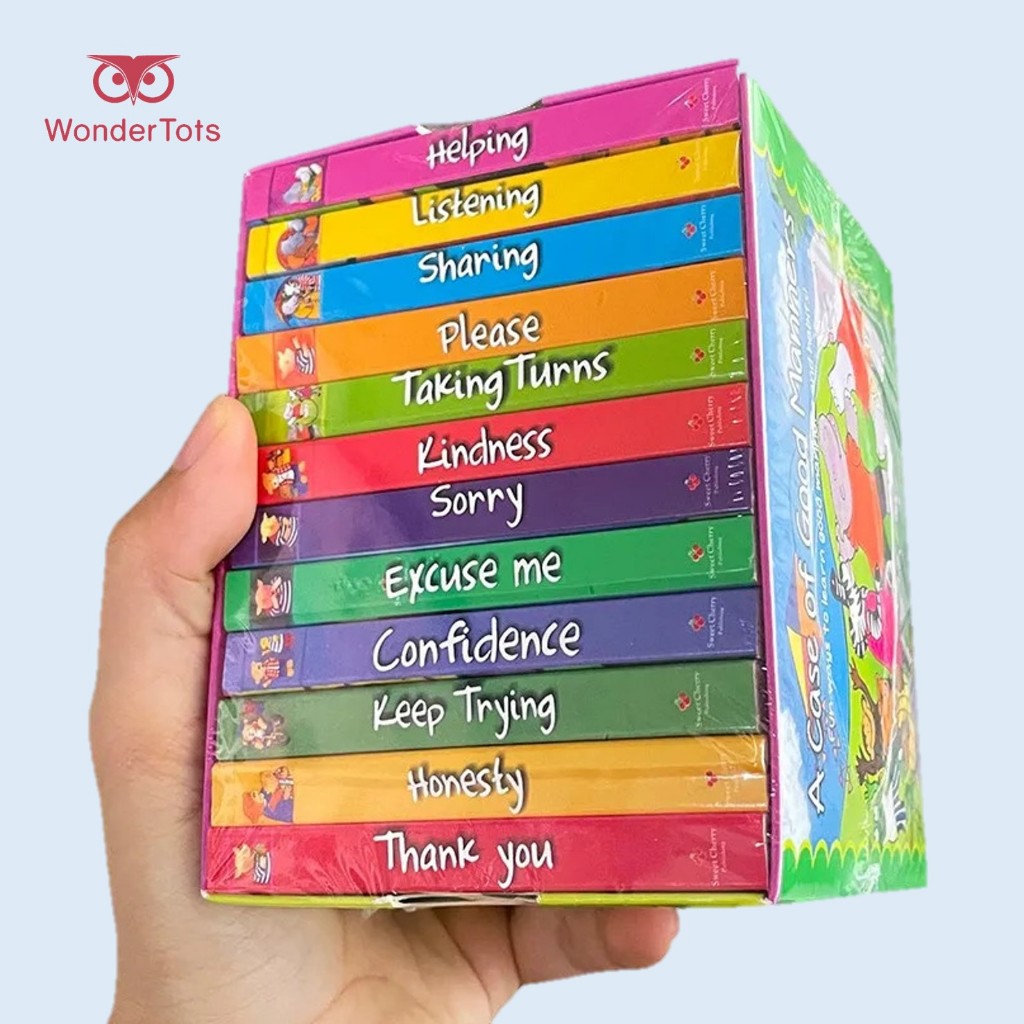 A Case of Good Manners Set of 12 Mini Board Books for Children | Shopee ...