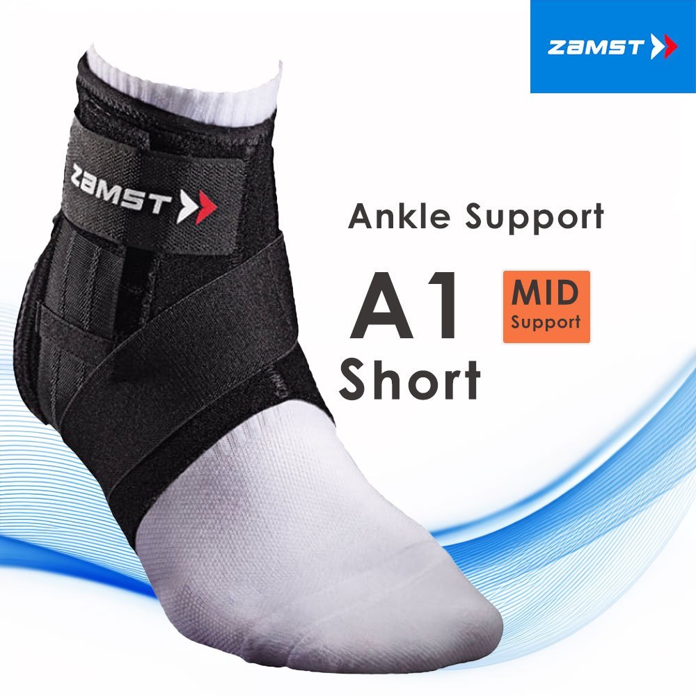 Zamst Ankle Supporter A1 Short Sports General Basketball Volleyball Tennis Ankle Joint Fixation ...