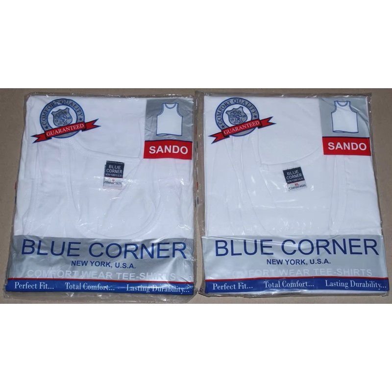 RATA Sando White For Adults Blue Corner | Shopee Philippines