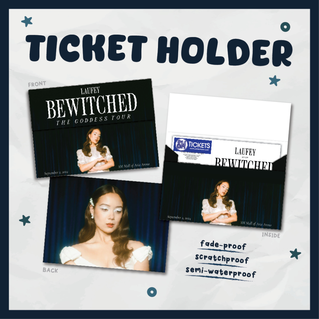 SCRATCHPROOF Laufey Bewitched: The Goddess Tour in Manila Ticket Holder ...