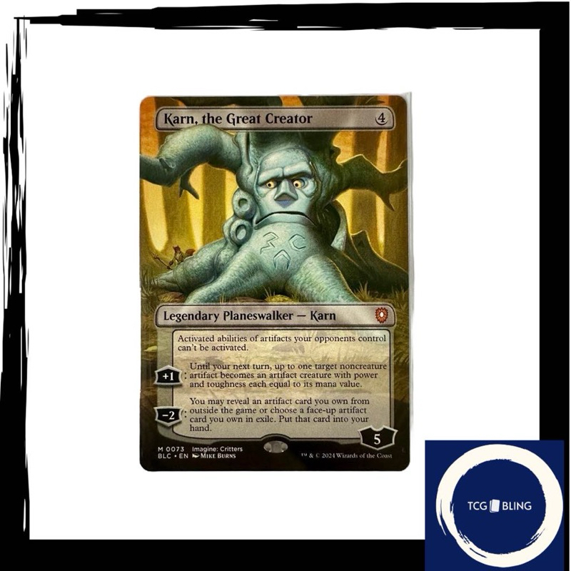 Karn, the Great Creator MTG - BLB (Borderless) | Shopee Philippines