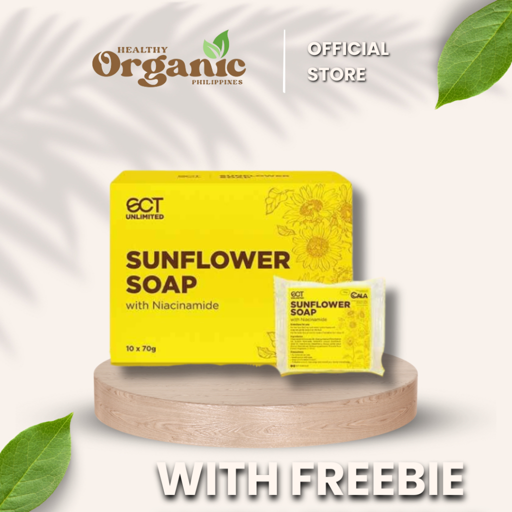 SCT UNLIMITED Sunflower Soap Niacinamide Whitening Anti Aging Bar Face ...
