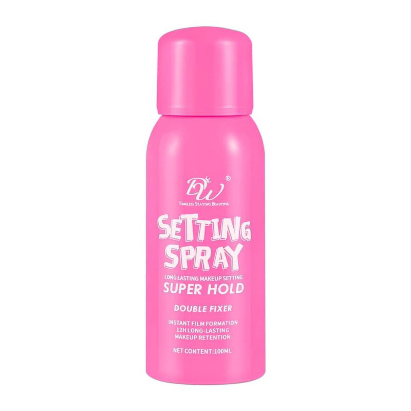 DW Setting Spray Super Hold 100ml (Pink) | Shopee Philippines